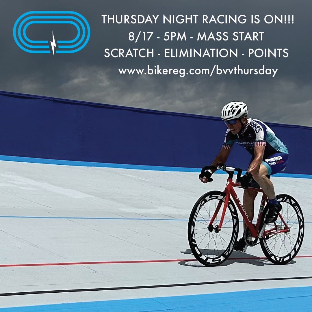 Boulder Valley Velodrome: Thursday Night Racing is Back! - Yellow Scene ...