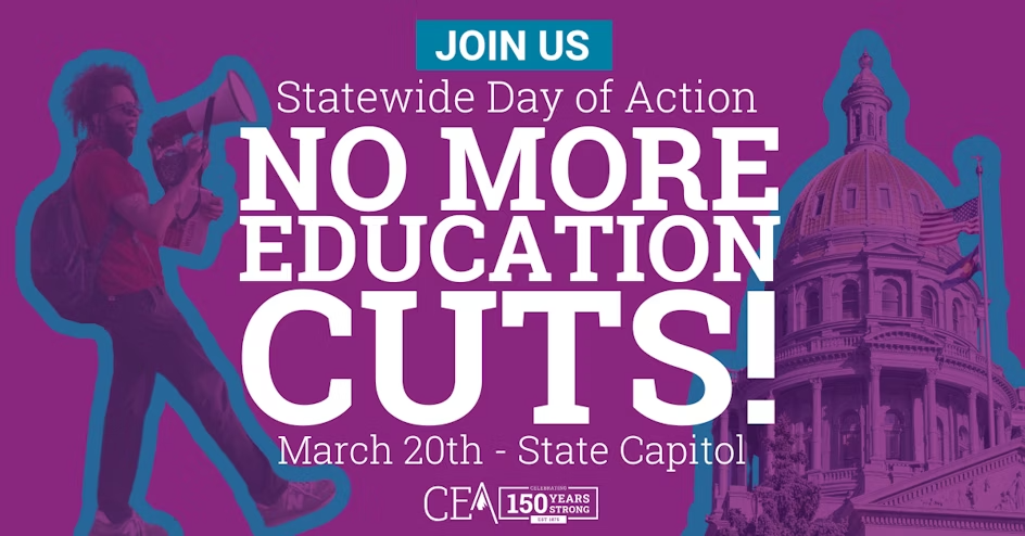 No More Education Cuts! March 20th, 2025 - Yellow Scene Magazine