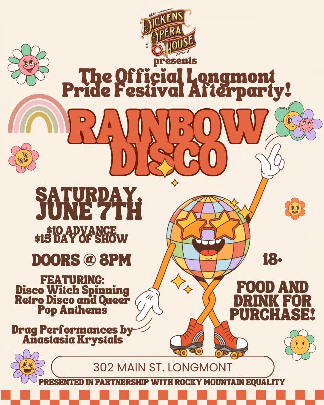 Rainbow Disco | The Official Longmont Pride Afterparty - Yellow Scene ...