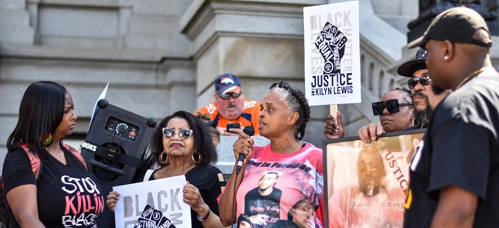 'We Will Not Be Quieted': Aurora Protesters Push Back Against Virtual ...