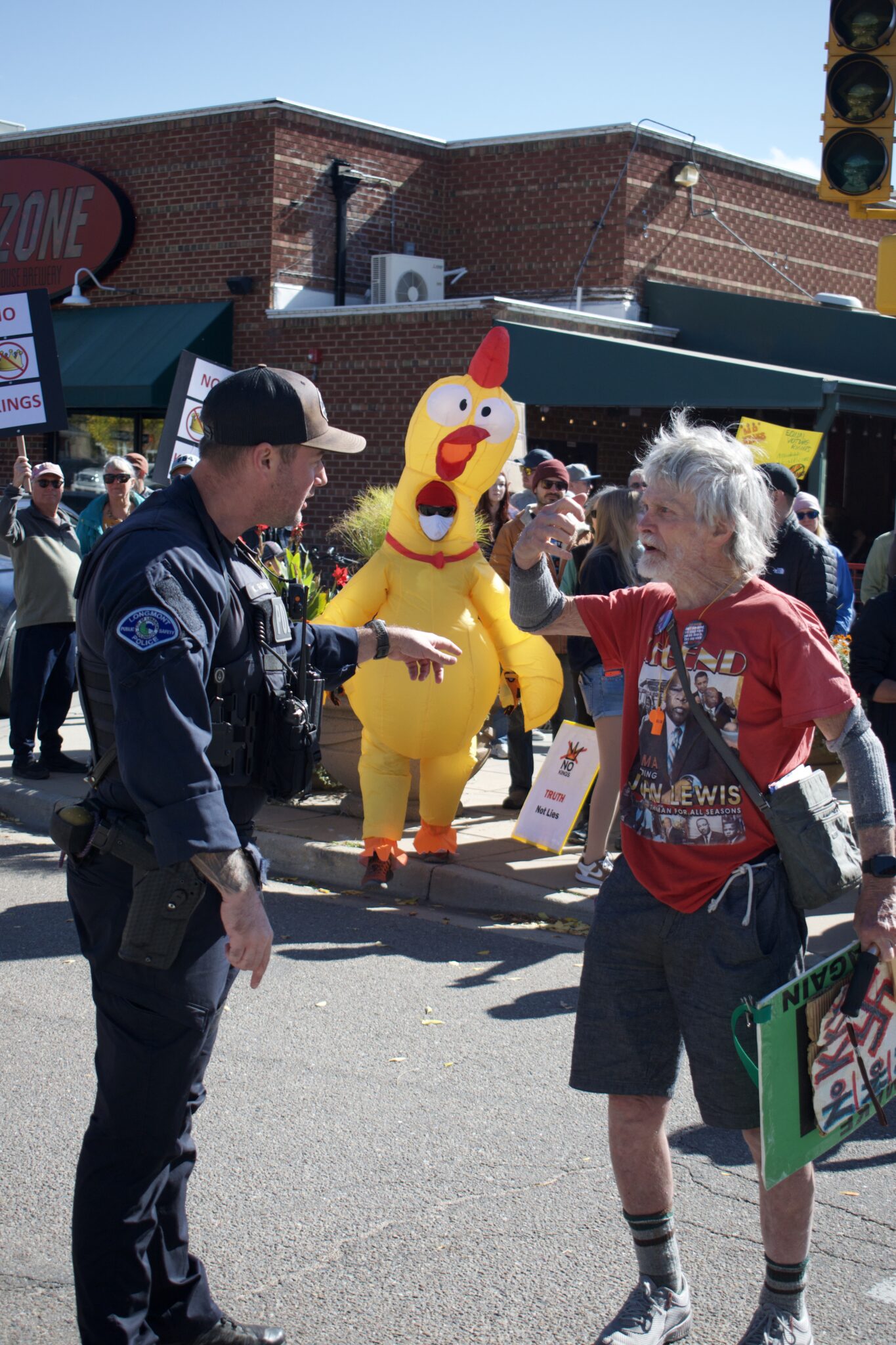 Chants of Democracy: Longmont and Boulder March for No Kings